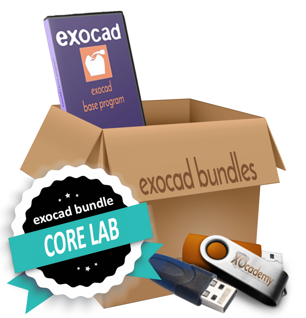 exocad Core Lab Bundle – Base Dongle – XOcademy